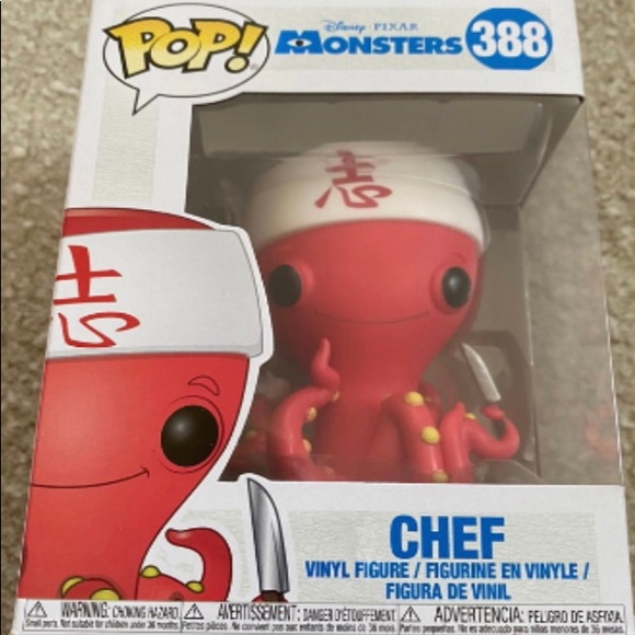 Funko | Other | Funko Pop Chef From Monsters Inc | Poshmark